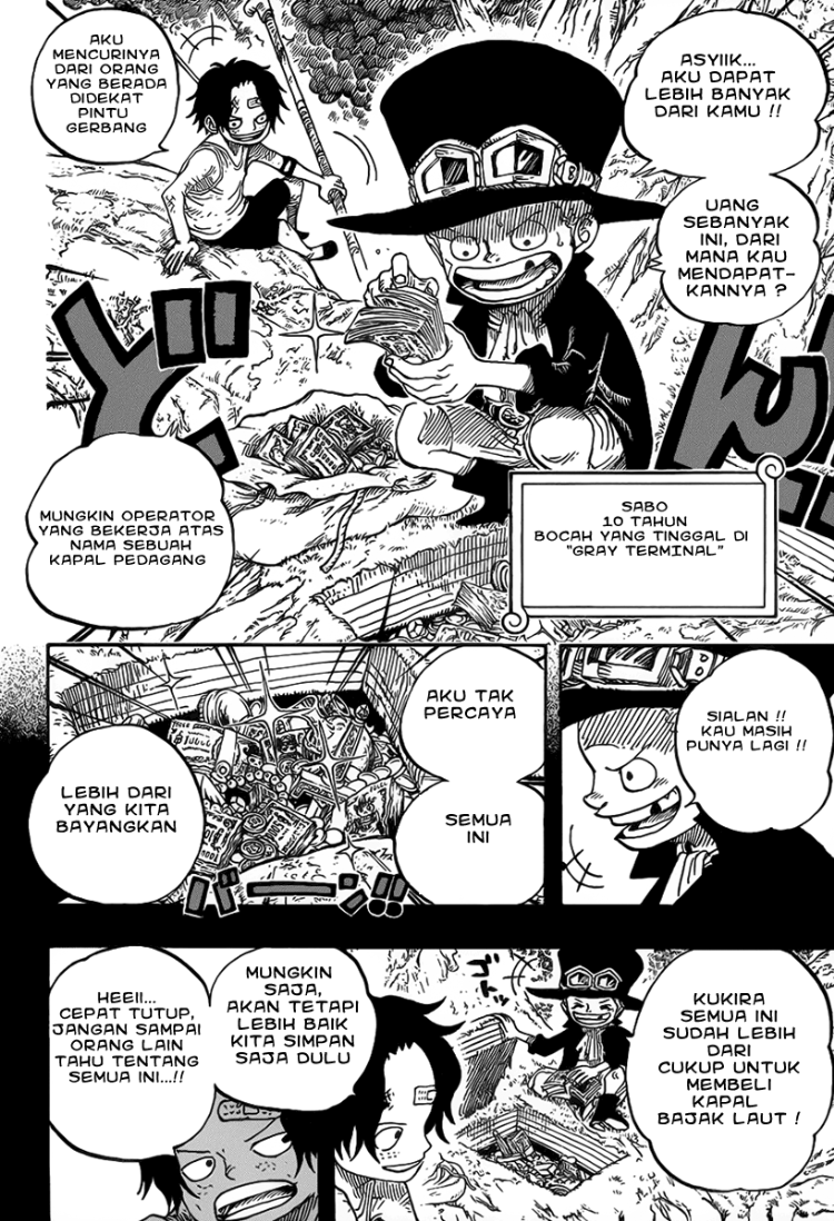 One Piece Chapter 583 : Gray Terminal, Final Destination of uncertainty ...